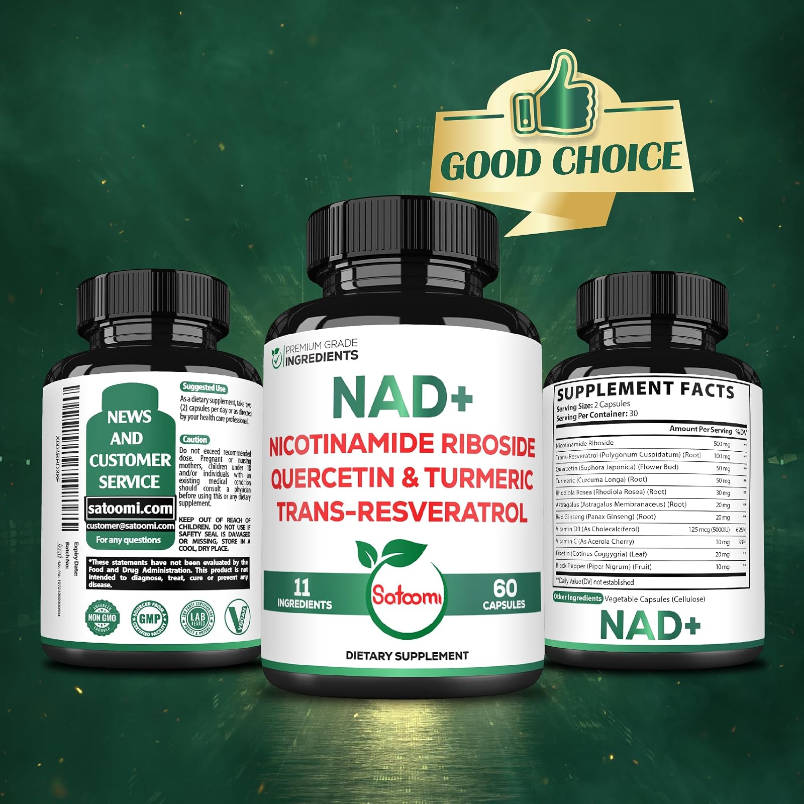 NAD supplement for cognitive support