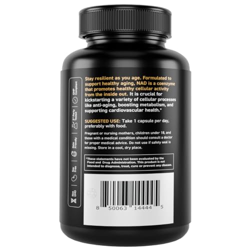 NAD+ supplement for energy boost