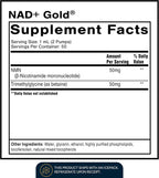NAD+ supplement for energy boost