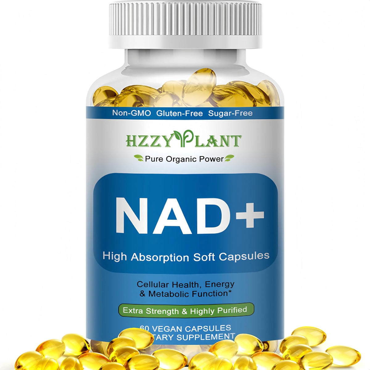 NAD+ supplement for energy boost
