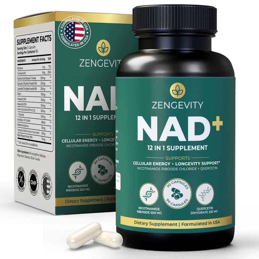 NAD+ supplement for energy boost