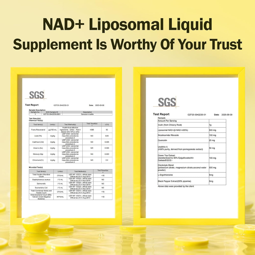 NAD+ supplement for energy boost