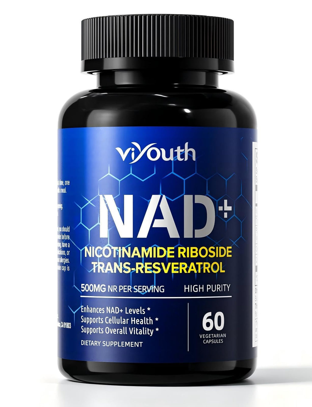 NAD+ supplement for energy boost