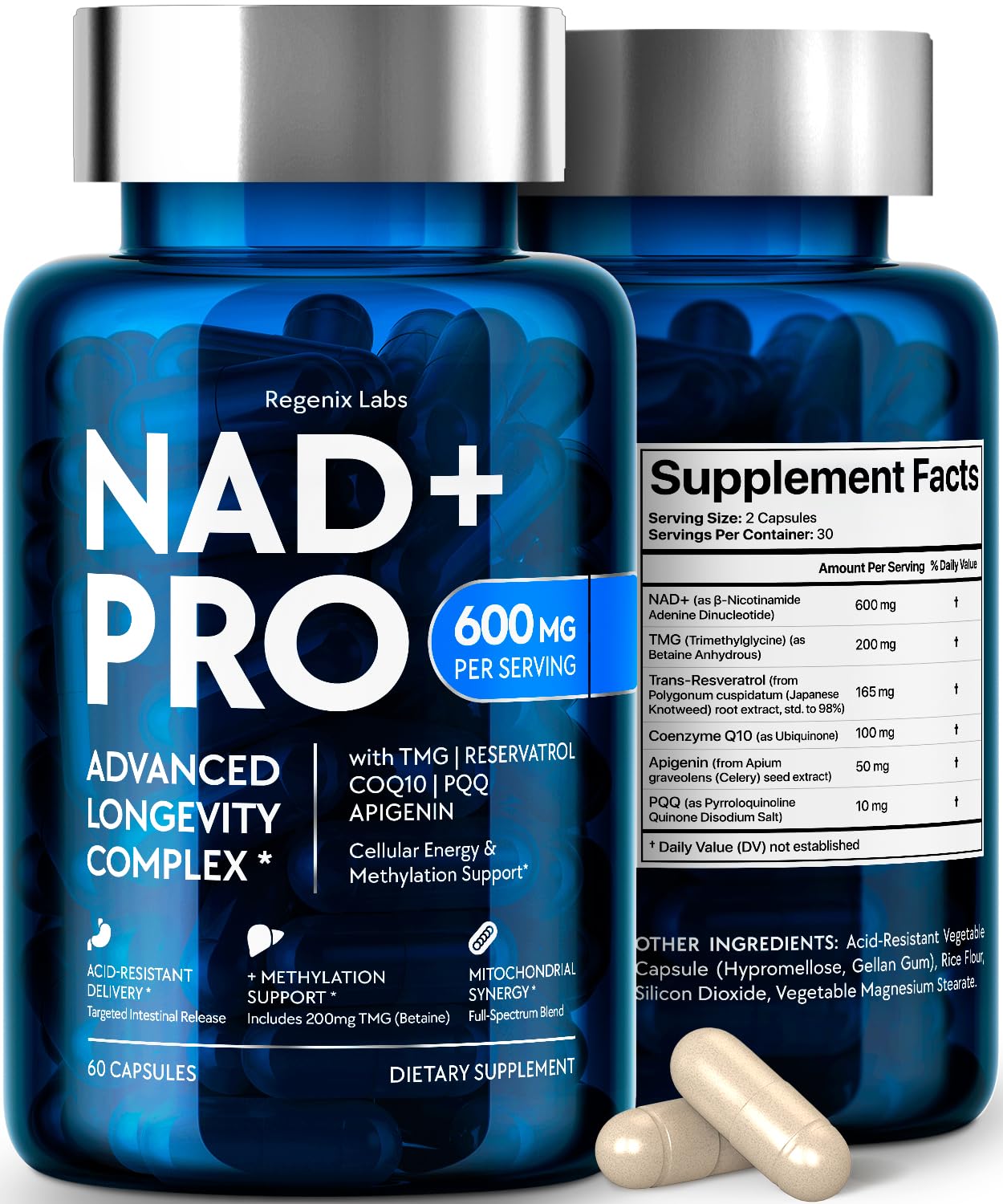 NAD supplement for energy boost