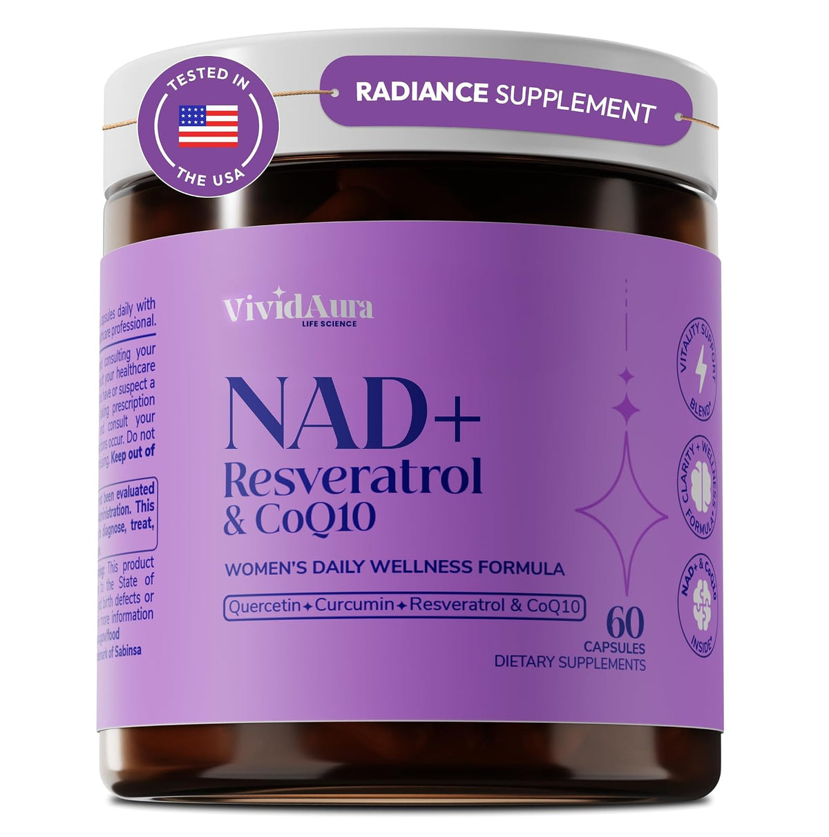 NAD supplement for energy boost