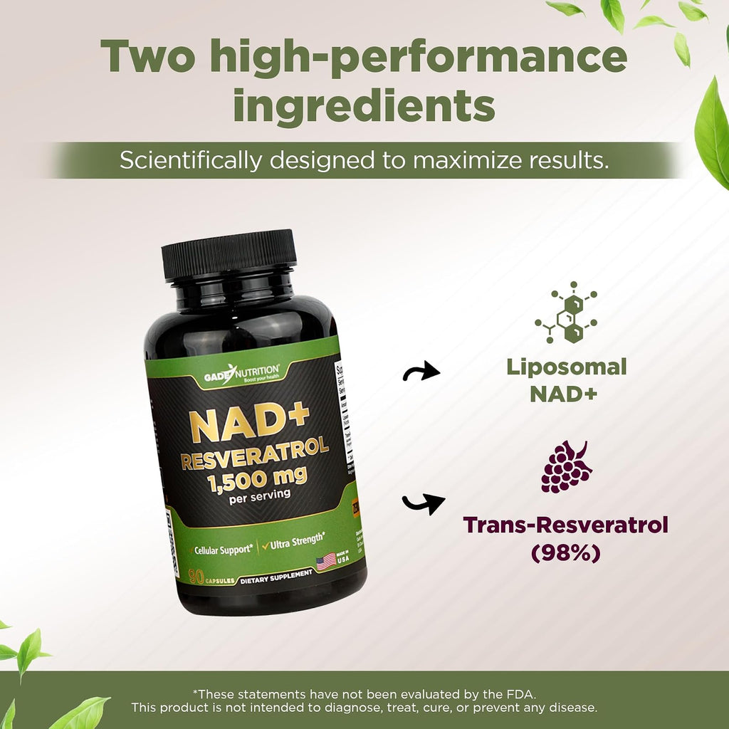 NAD supplement for energy support