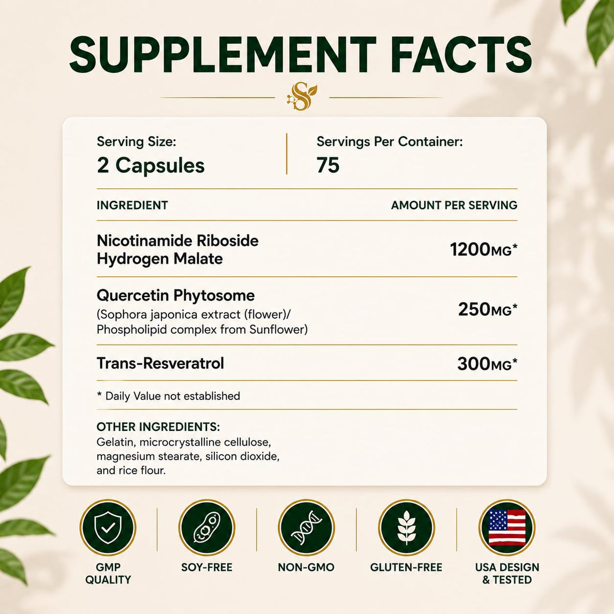 NAD supplement for healthy aging