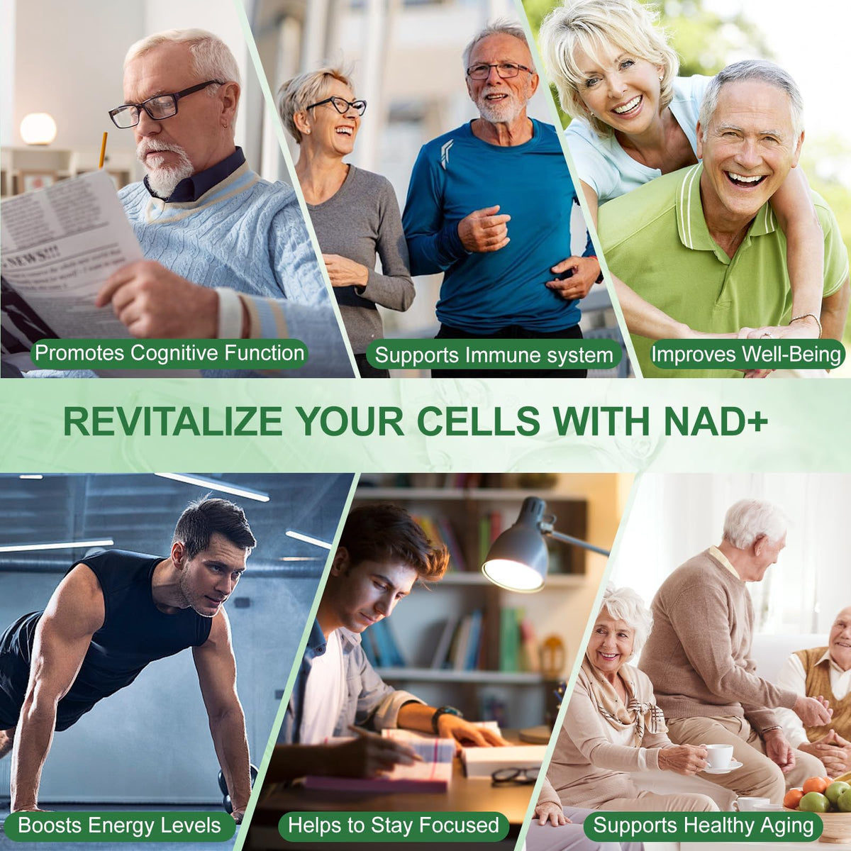 NAD supplement for healthy aging