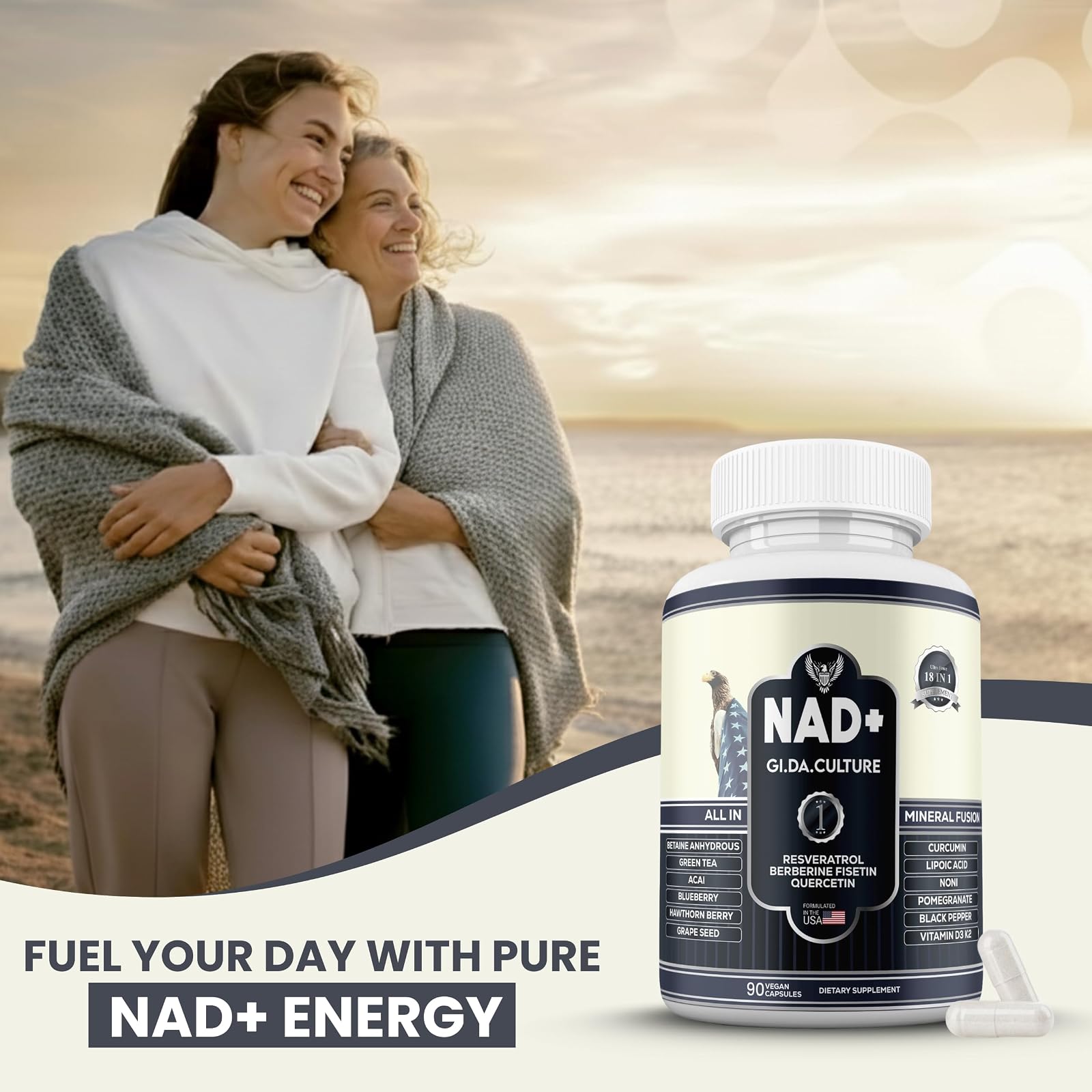 NAD+ supplement for mental clarity