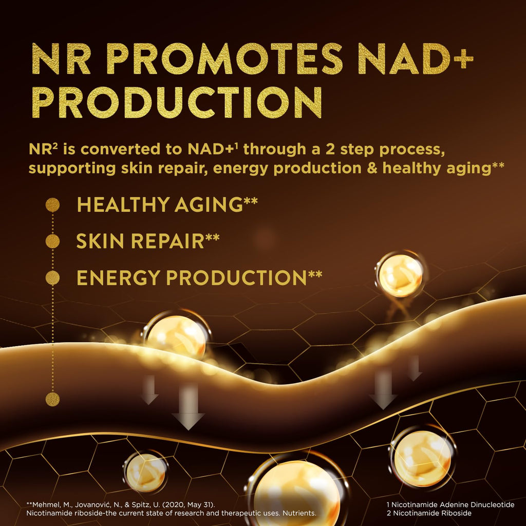 NAD+ supplement for skin health