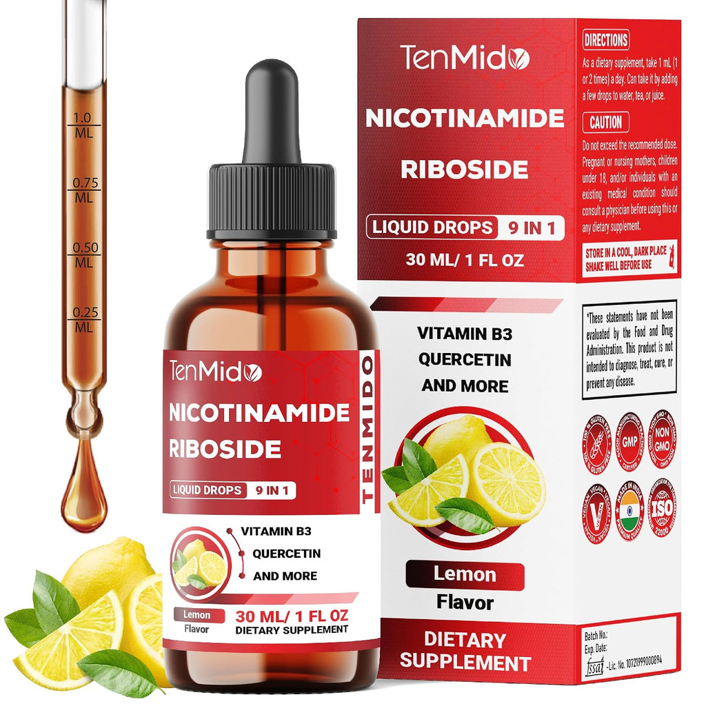 NAD+ supplement liquid drops benefits