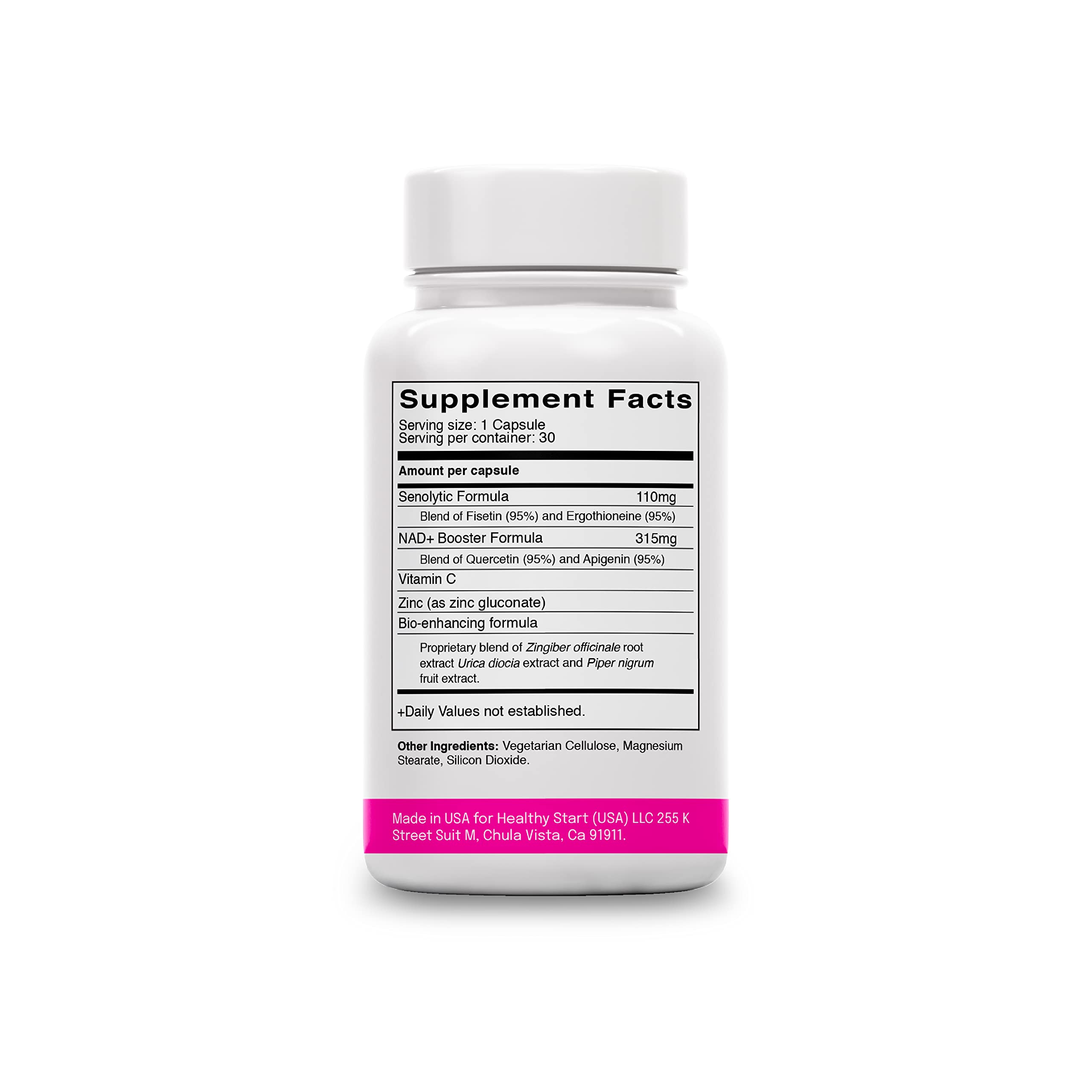 NAD+ supplement with Apigenin benefits