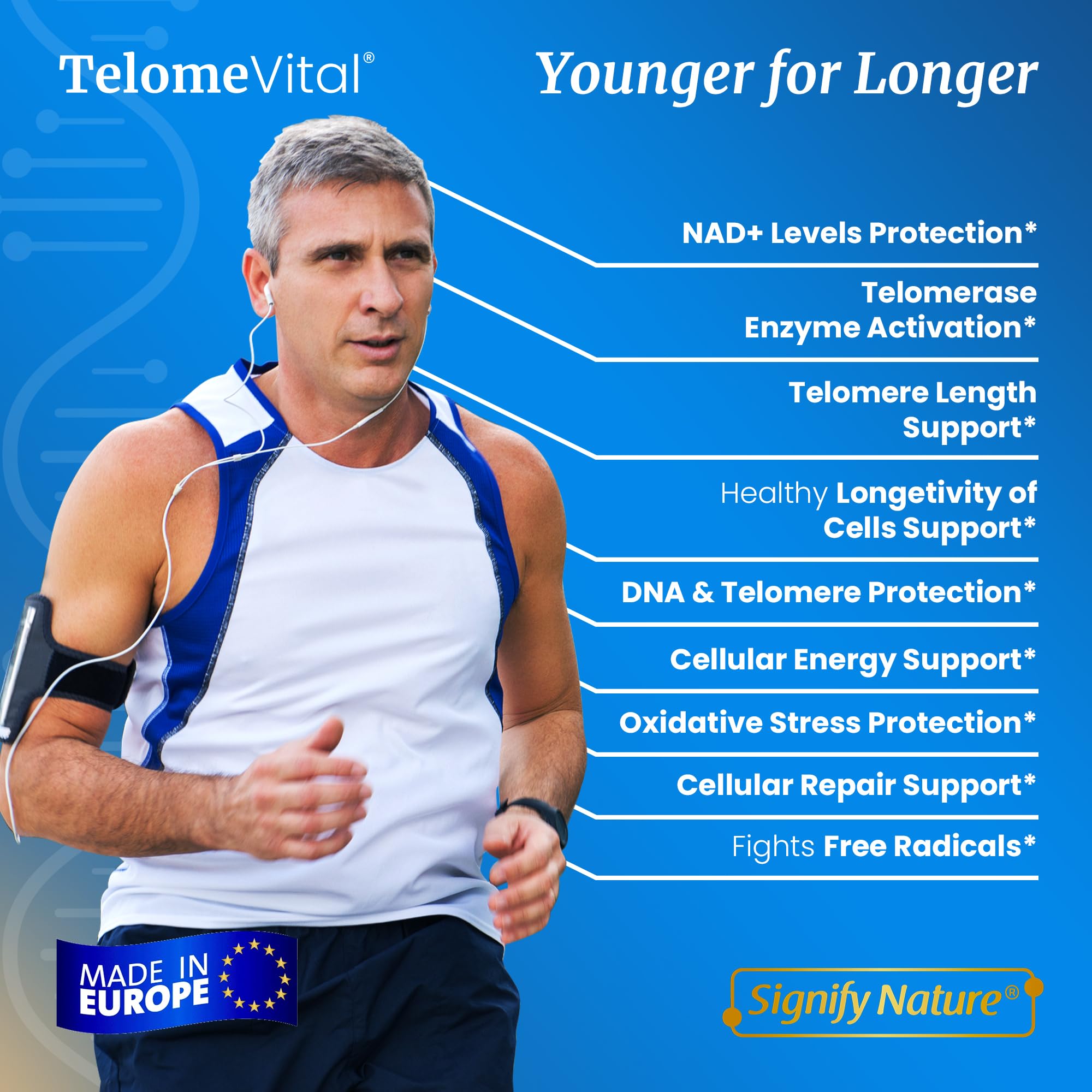 NAD support for energy and wellness