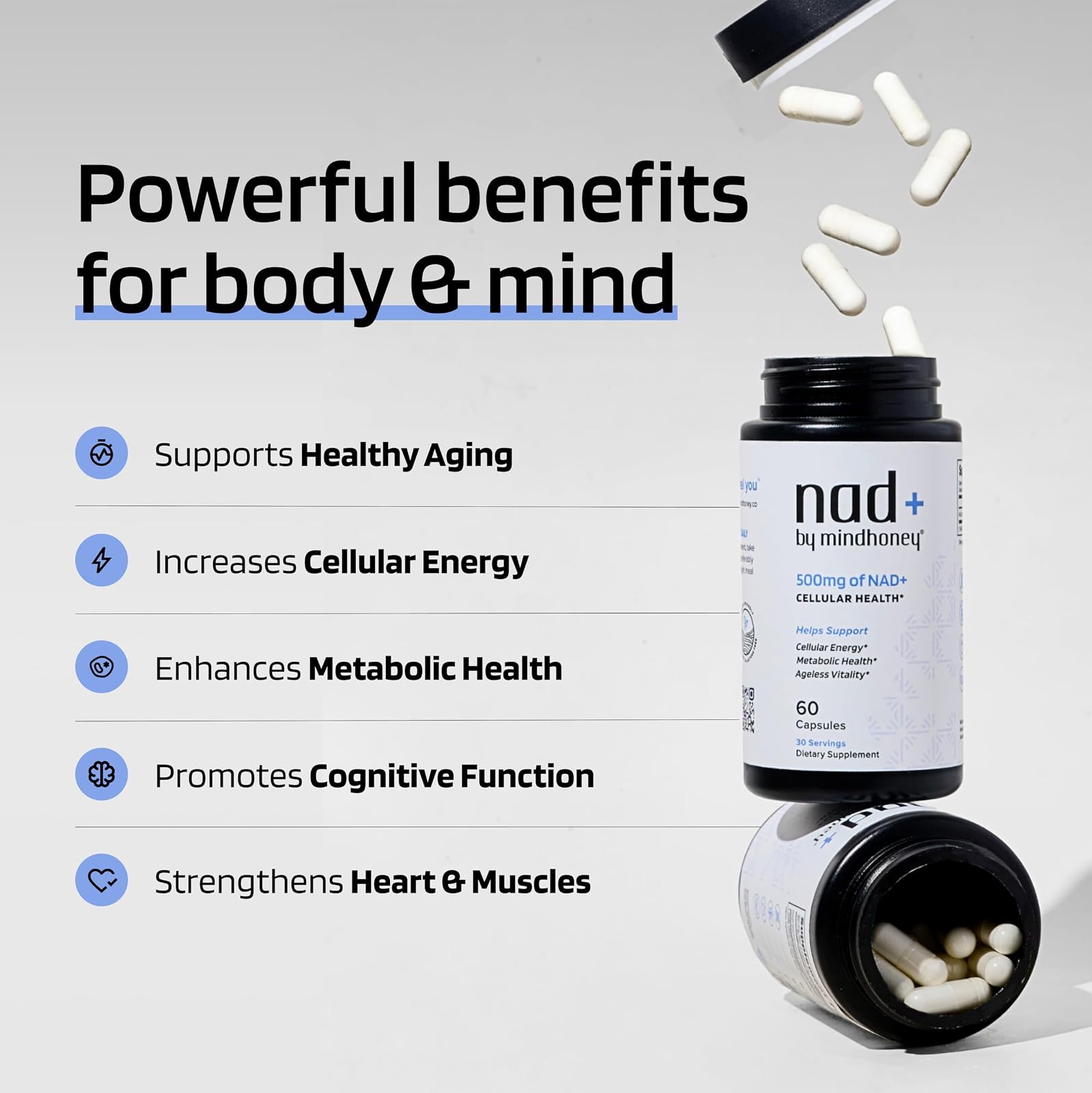 NAD+ vitamin B complex for energy