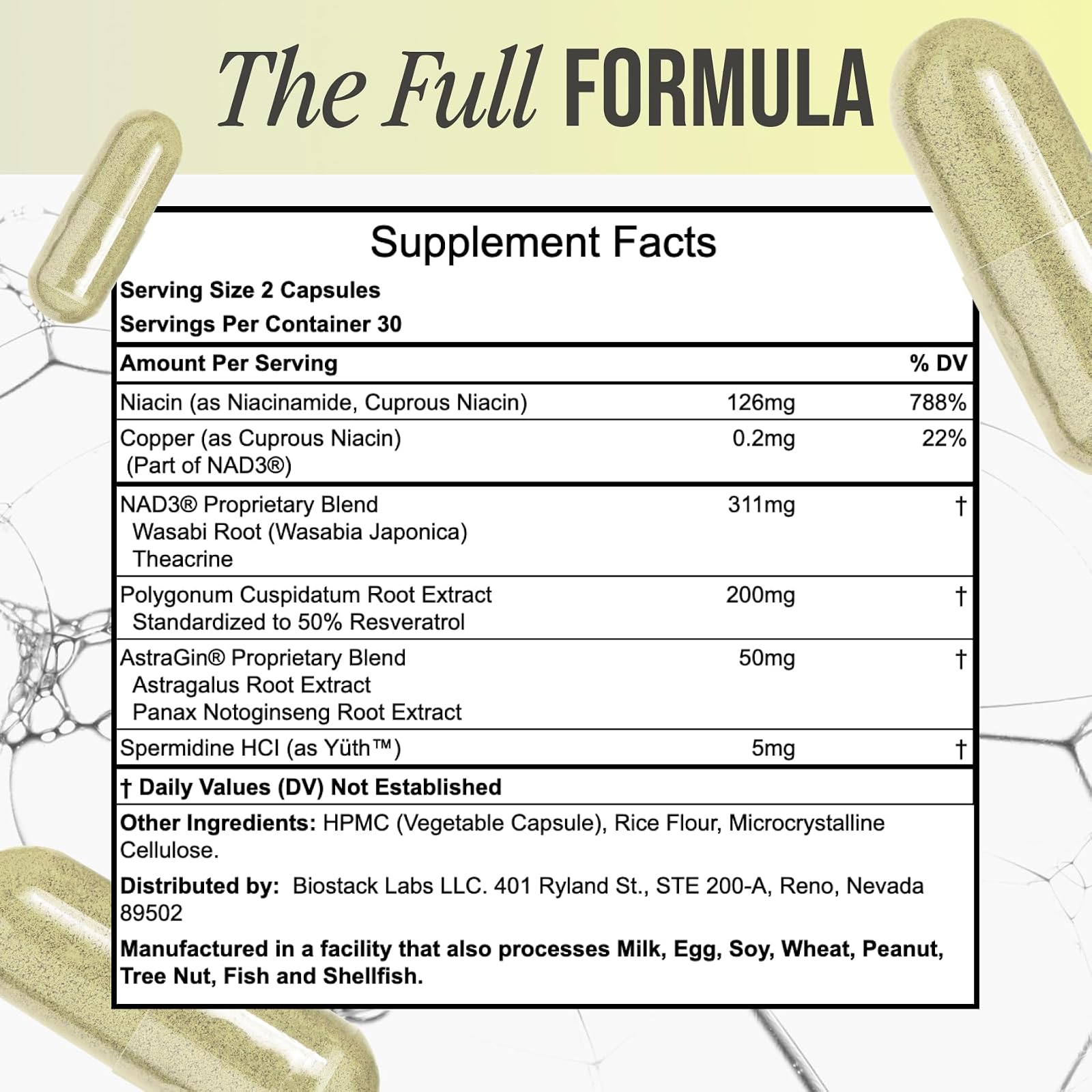 NAD3 for cellular health support