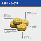 NADH 10 mg chewable vitamins