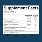 NADH 100 mg for active lifestyle