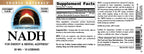 NADH 20 mg for mental clarity