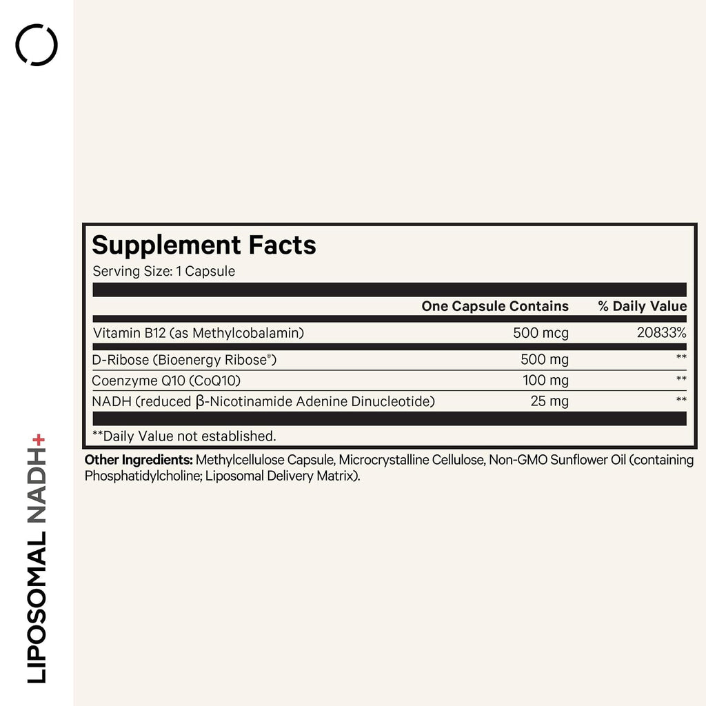 NADH and vitamin B12 benefits