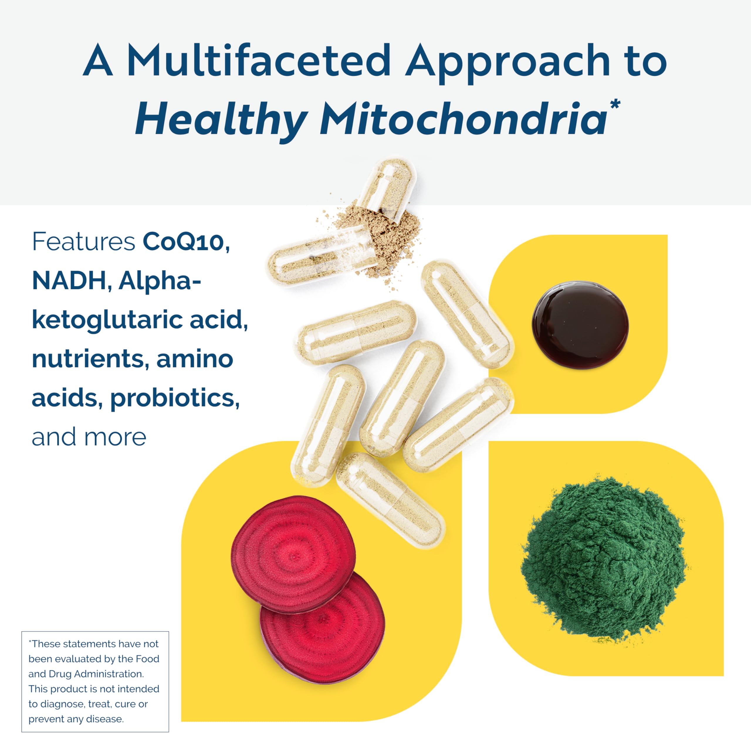 NADH benefits for mitochondrial function