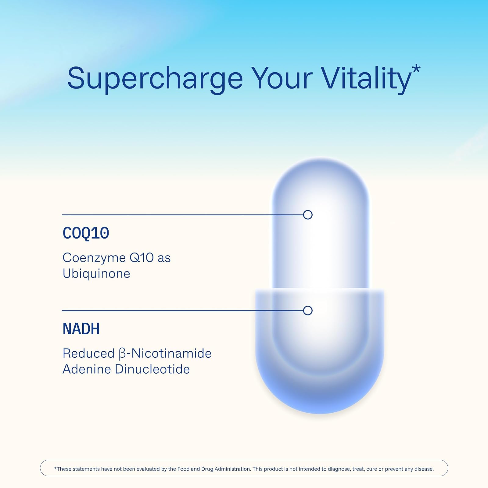 NADH CoQ10 for enhanced performance