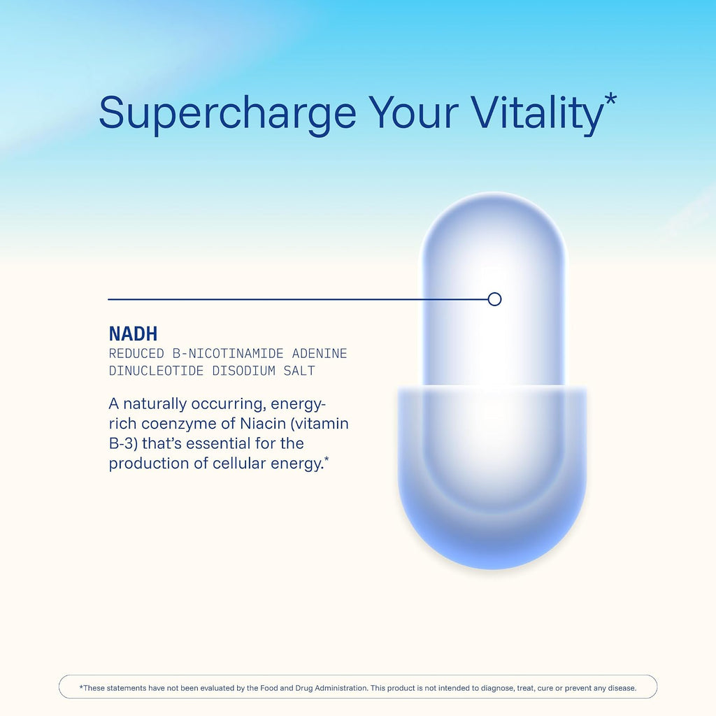 NADH lozenges for mental clarity
