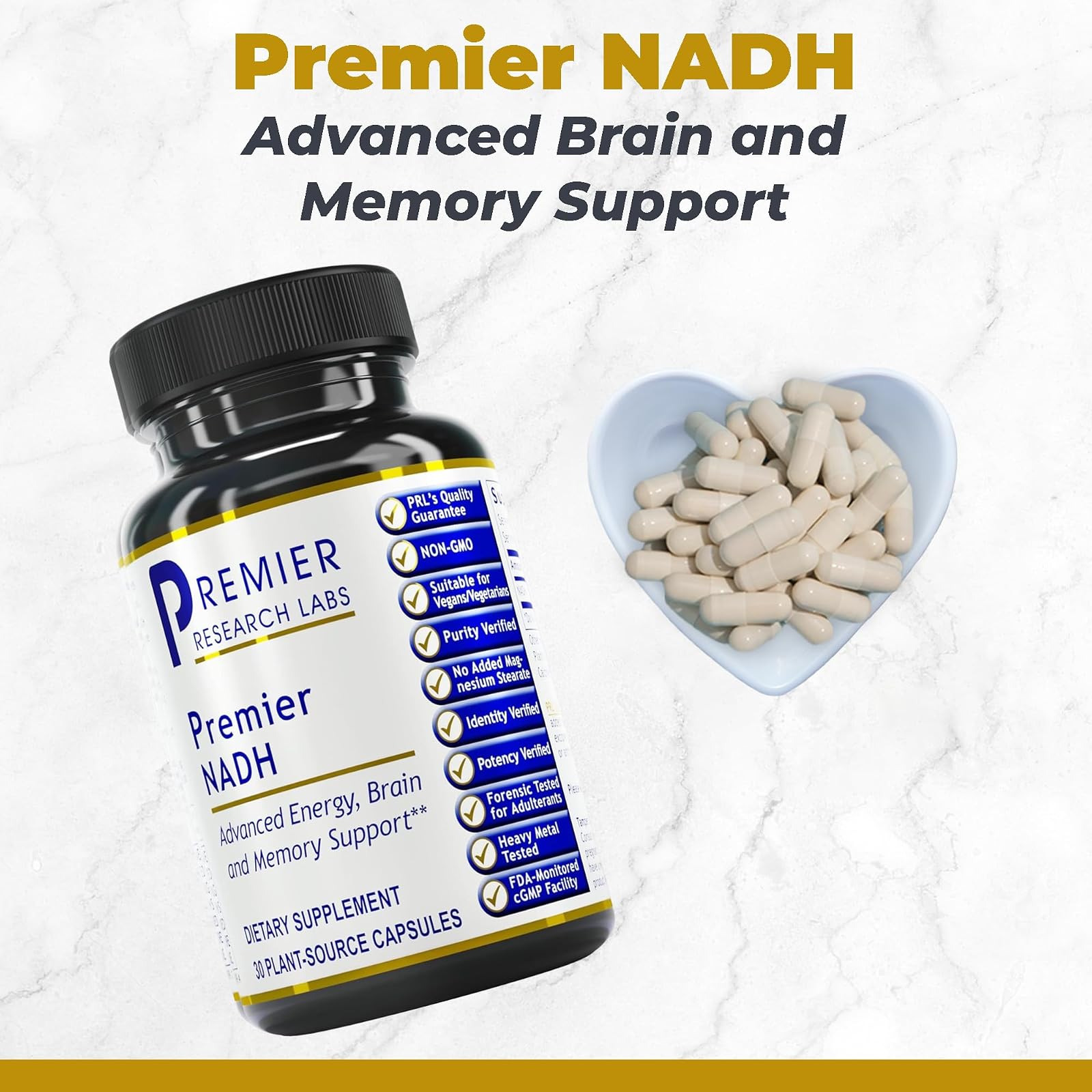 NADH multivitamin for energy support