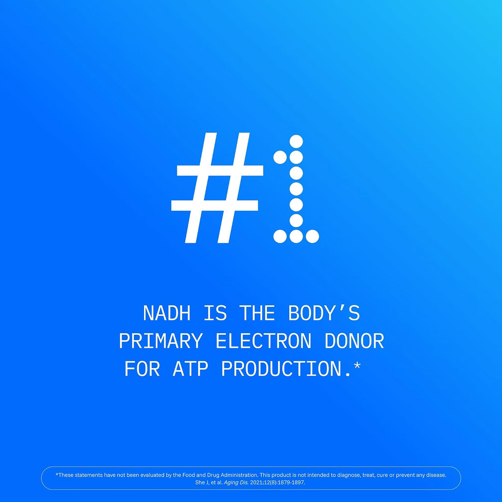 NADH supplement for active lifestyle