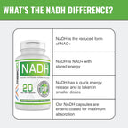 NADH support for mental clarity