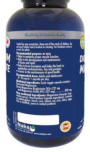 Naka Platinum magnesium for relaxation
