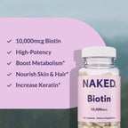 NAKED biotin supports energy metabolism