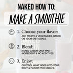 NAKED casein for healthy snacking