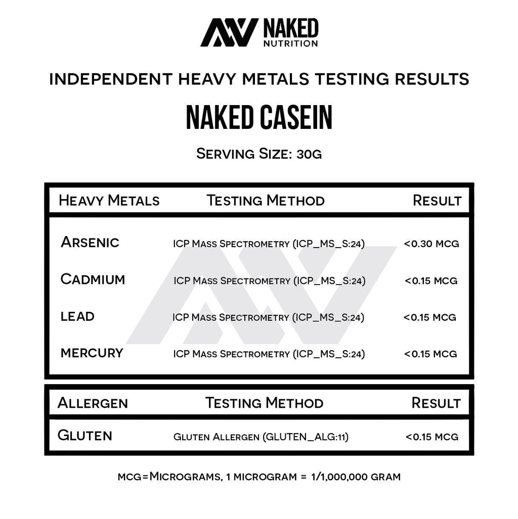 NAKED casein protein with 15 servings