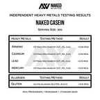 NAKED casein protein with 15 servings