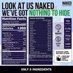 NAKED chocolate gainer with 1360 calories