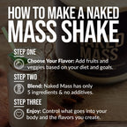 NAKED Chocolate Mass Gainer nutrition facts