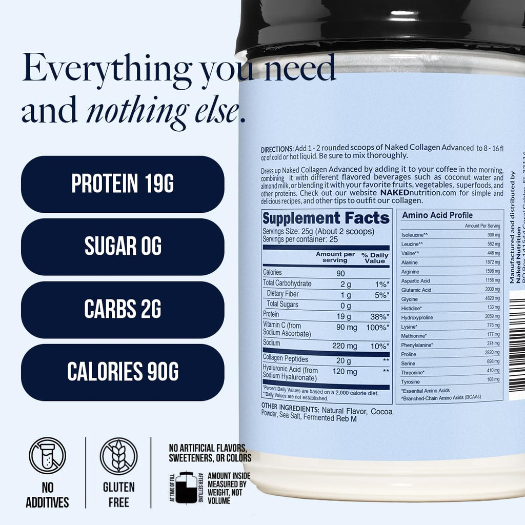 NAKED collagen for beauty routine