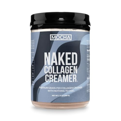 Naked collagen mocha coffee creamer