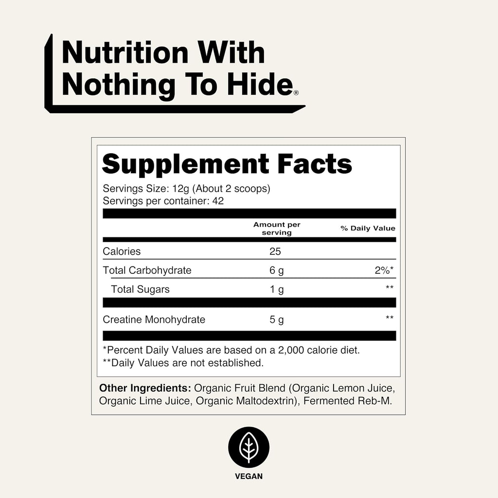 NAKED creatine for workout recovery