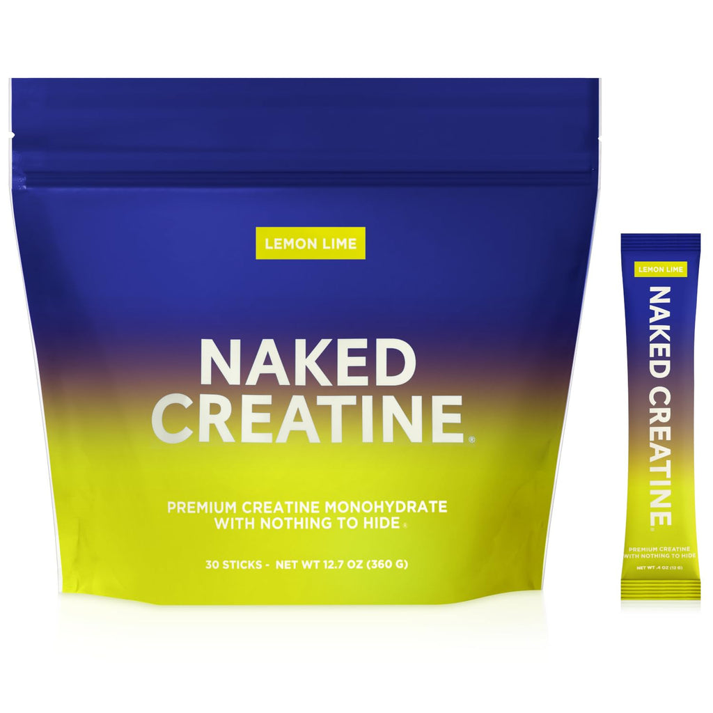 NAKED creatine monohydrate stick packs