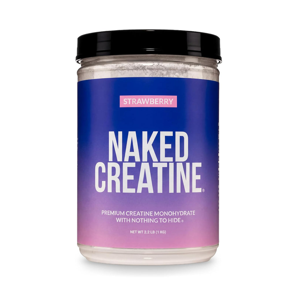 NAKED creatine strawberry powder