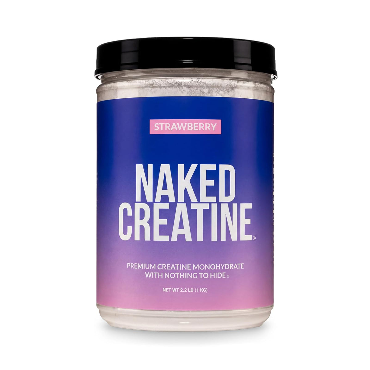 NAKED creatine strawberry powder