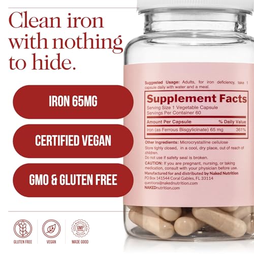 Naked Iron supports healthy blood
