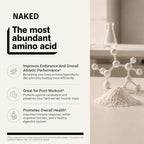 NAKED L-Glutamine powder for athletes