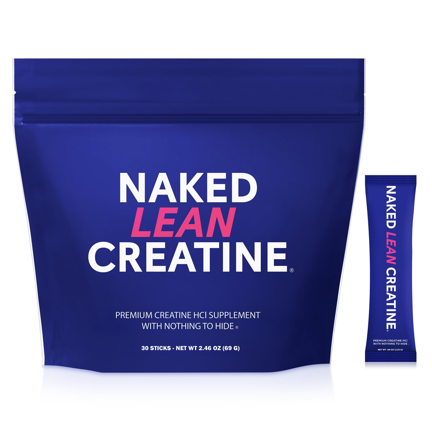 NAKED Lean Creatine HCl stick packs