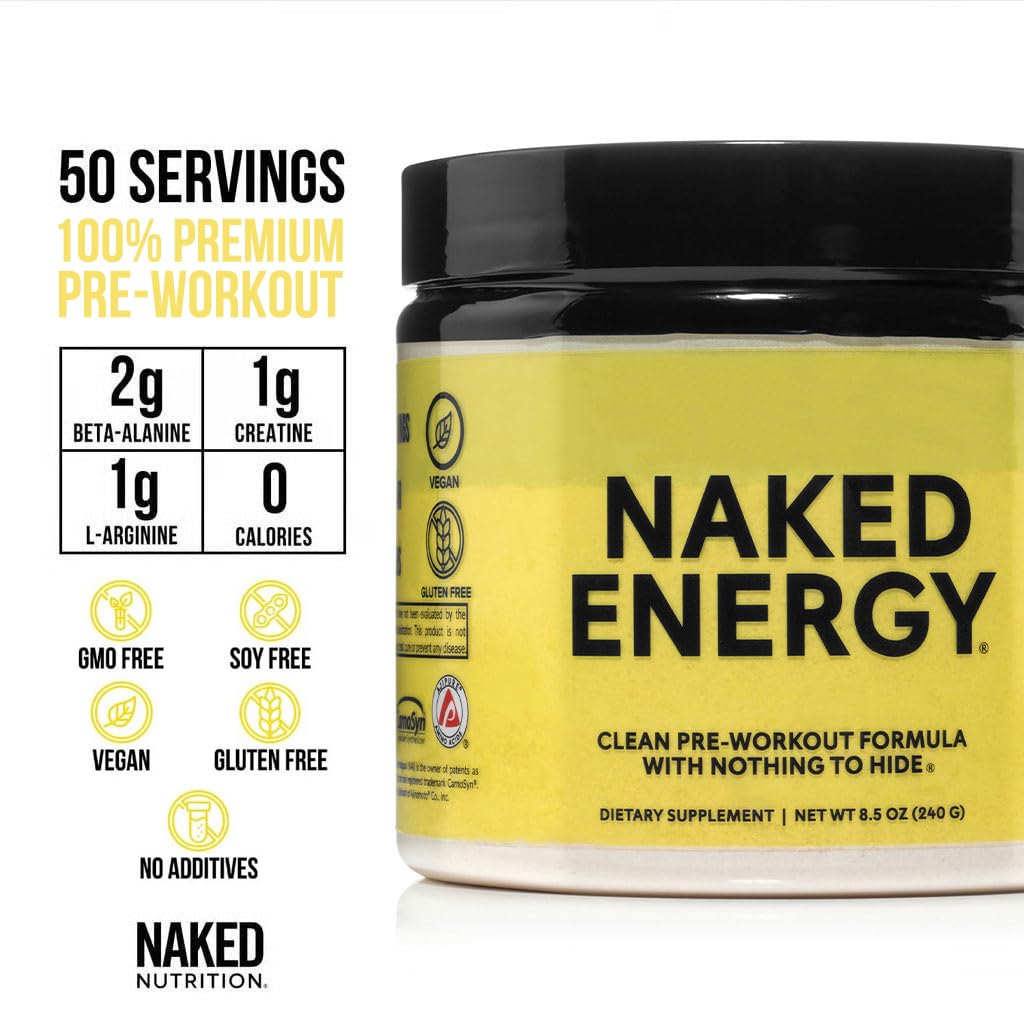 NAKED pre-workout for endurance boost