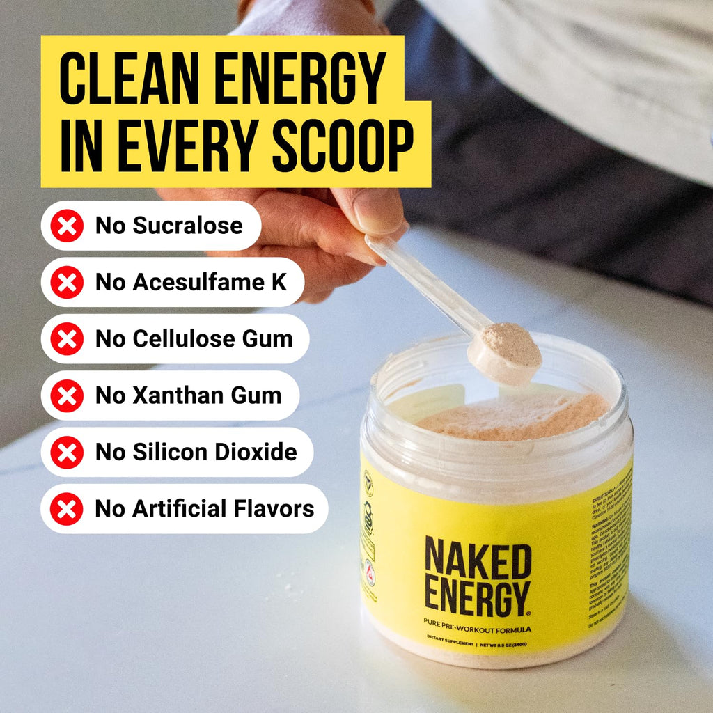NAKED pre-workout for intense workouts