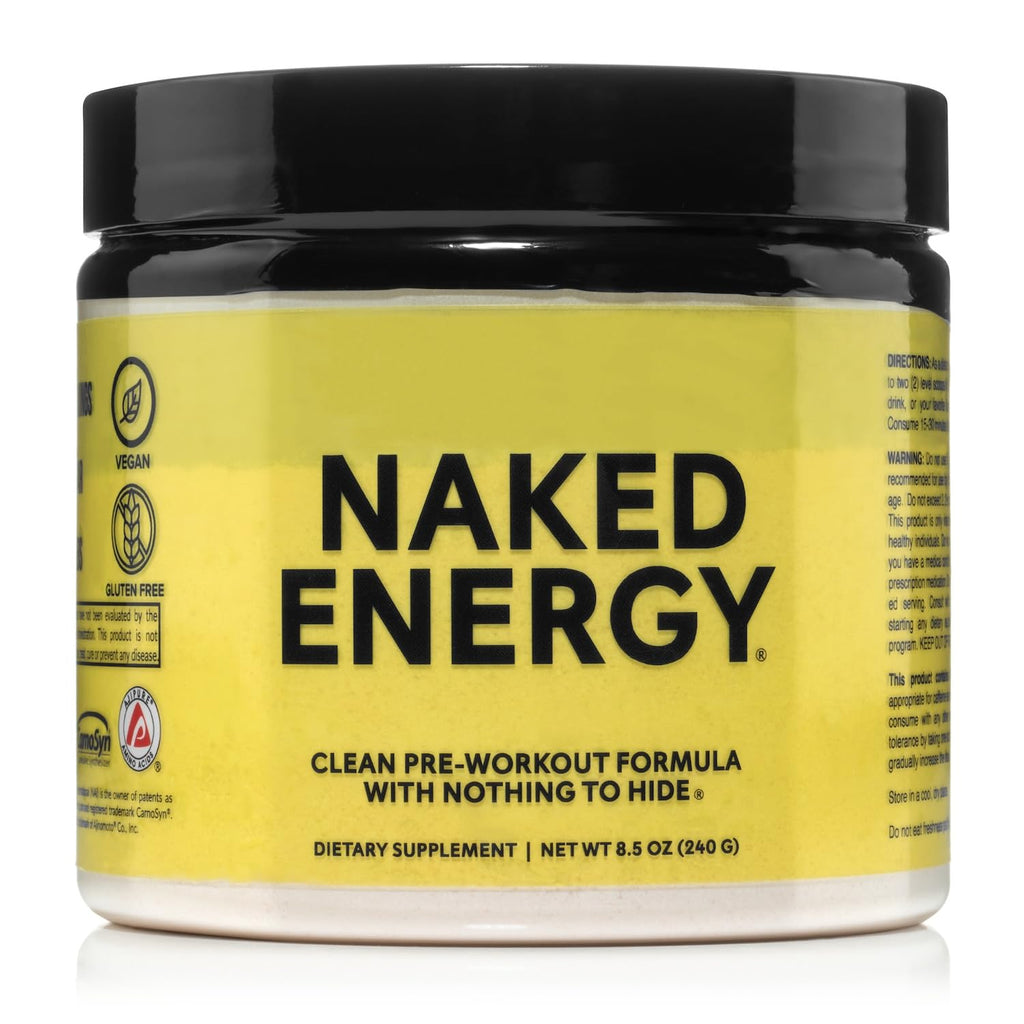 NAKED pre-workout powder unflavored