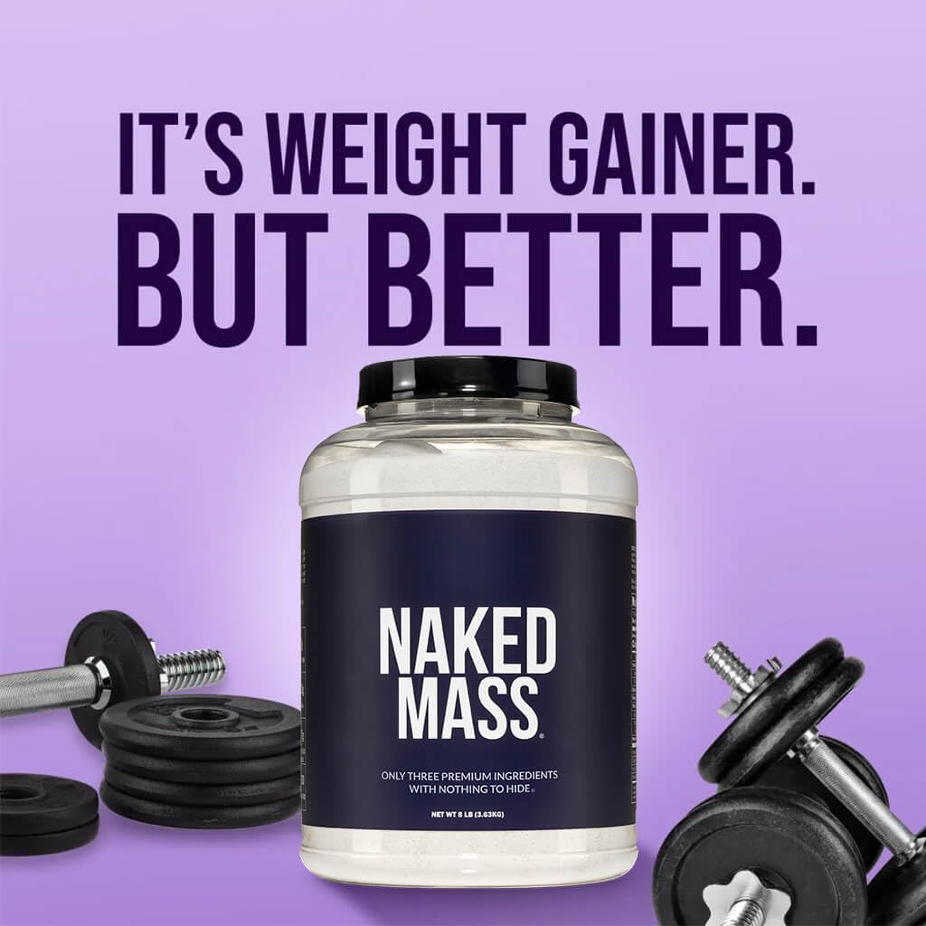 Naked protein powder for healthy gains