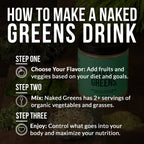 NAKED Super Greens Powder daily supplement